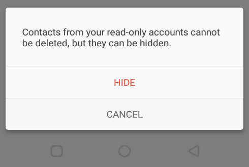 How to Delete Read-Only Contacts - A Step-by-Step Guide